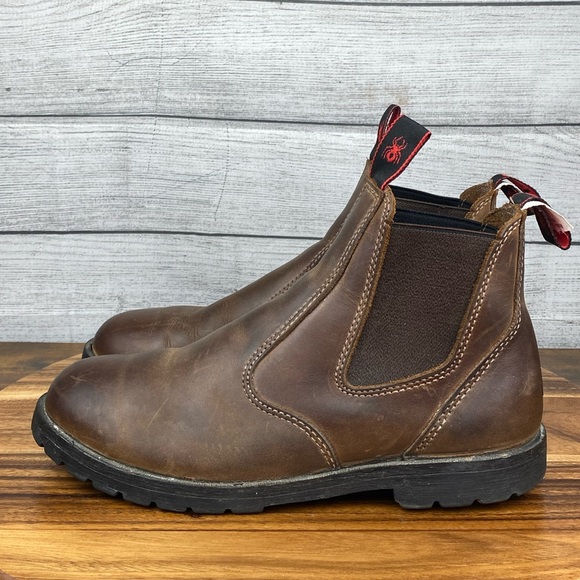 Redback Boots | Shoes | Redback Mesa Ubch Crazy Horse Brown Leather ...